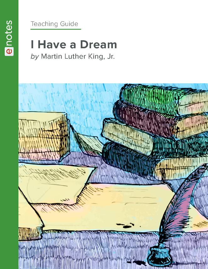 I Have a Dream Teaching Guide - eNotes.com