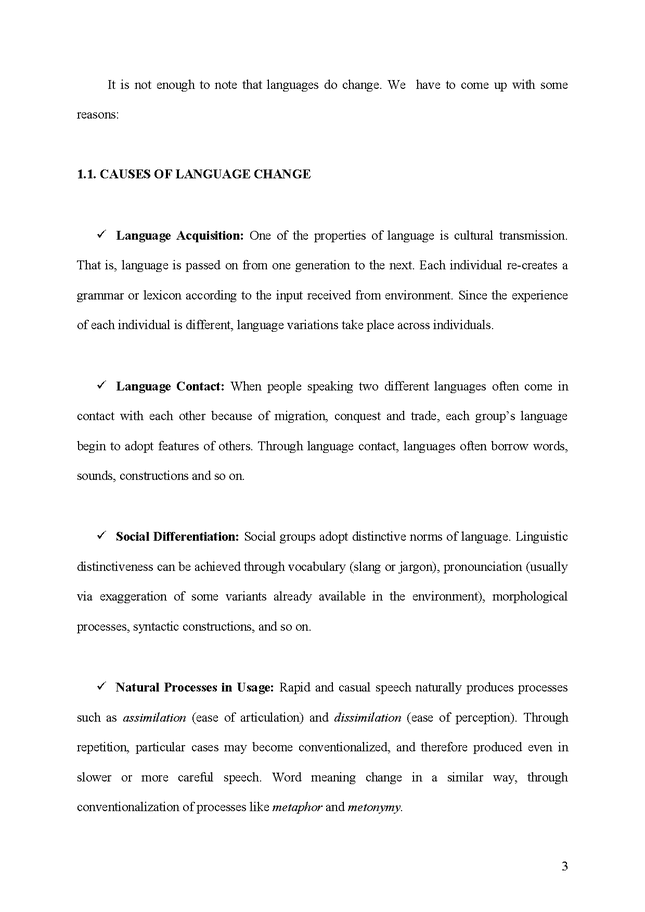 Language Change and the History of English Language - eNotes.com