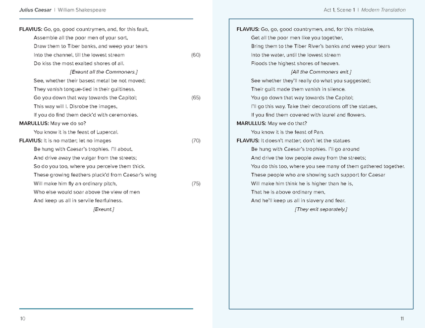 Modern Translation: Julius Caesar - eNotes.com