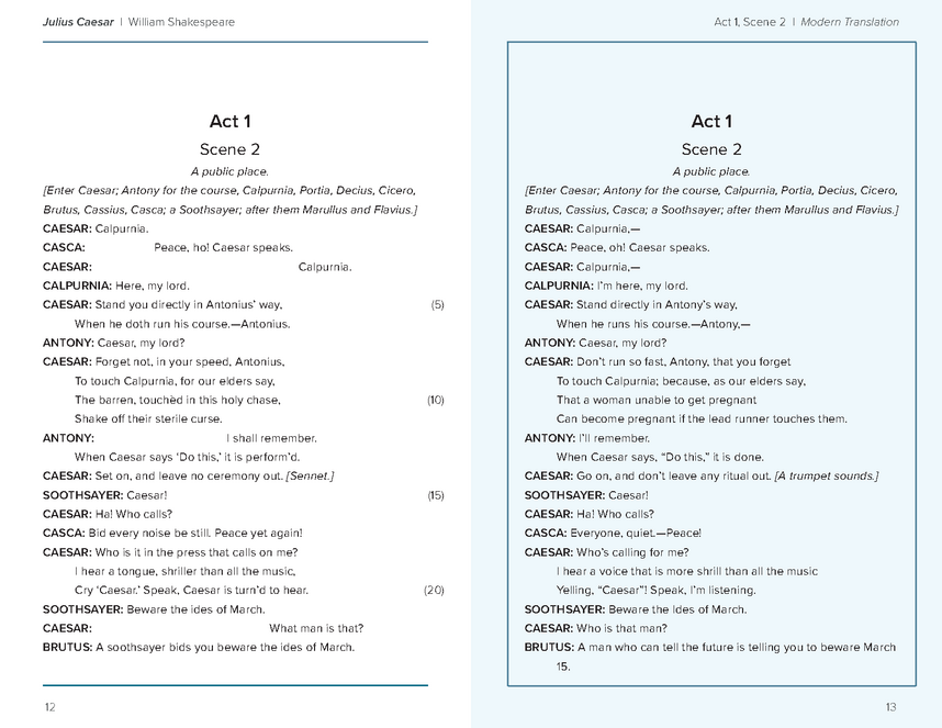 Modern Translation: Julius Caesar - eNotes.com