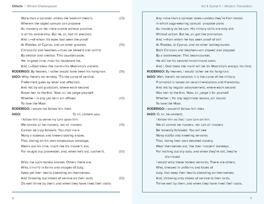 Modern Translation: Othello - eNotes.com