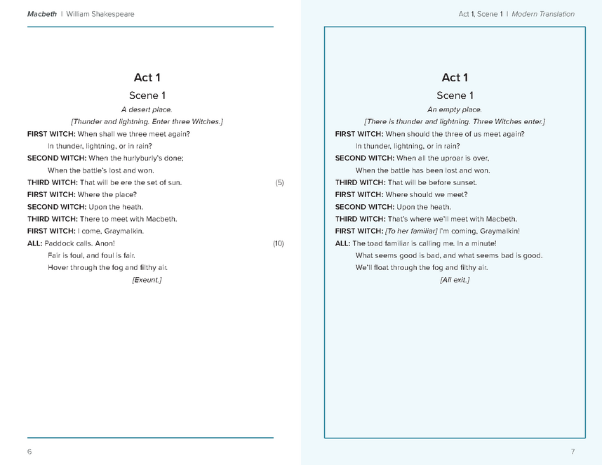 Modern Translation: Macbeth - eNotes.com