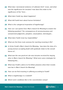 Man's Search for Meaning Summary - eNotes.com