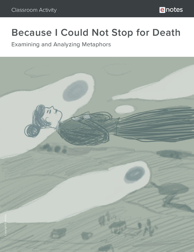 Because I Could Not Stop For Death Metaphor Activity -... - Language ...