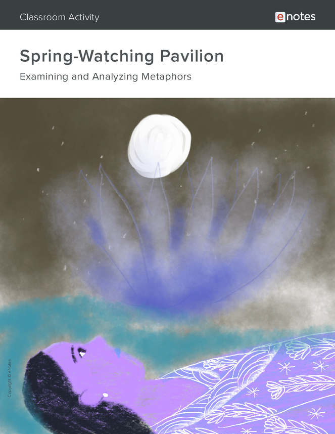 Spring-Watching Pavilion Metaphor Activity - eNotes.com