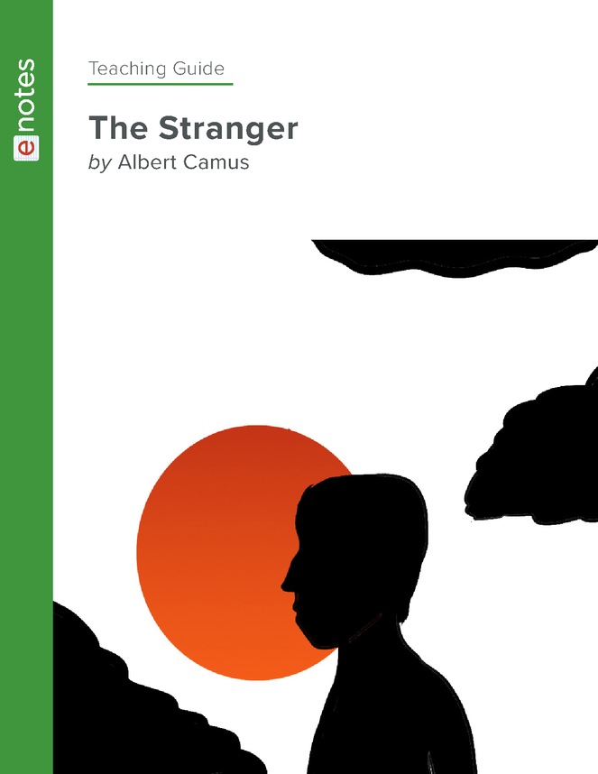 The Stranger eNotes Teaching Guide - eNotes.com