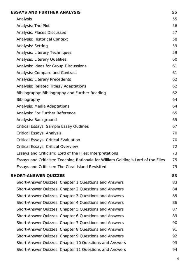 Lord of the Flies Study Guide - eNotes.com