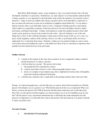 Teaching the Three-body Paragraph Narrative Essay - eNotes.com