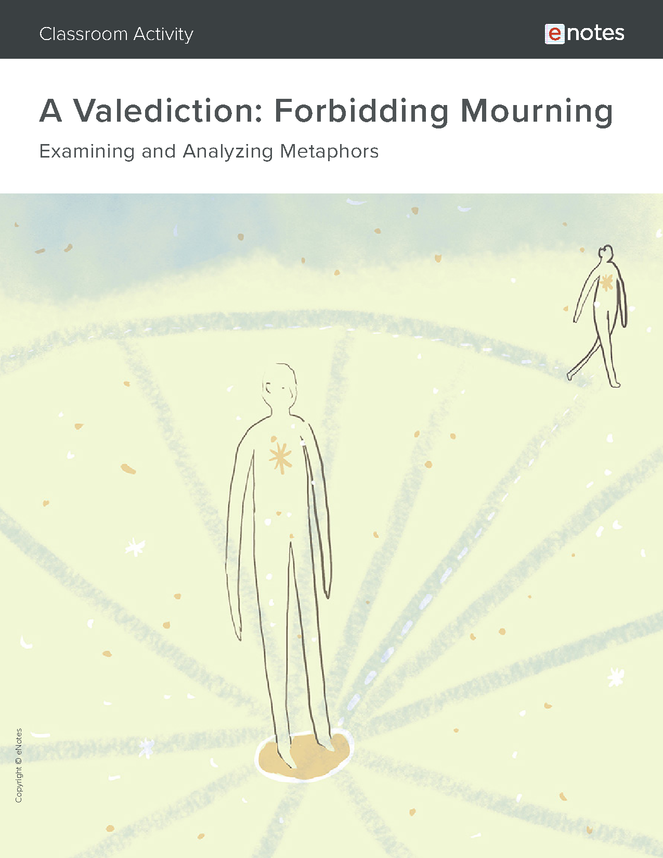 A Valediction: Forbidding Mourning Metaphor Activity -... - Language ...