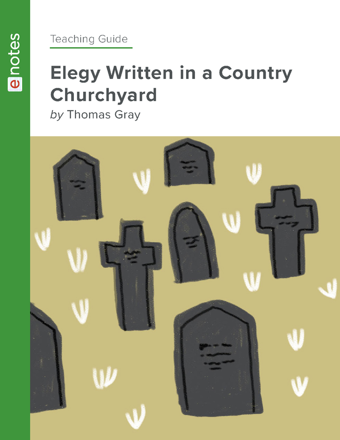 Elegy Written in a Country Churchyard eNotes Teaching Guide - eNotes.com